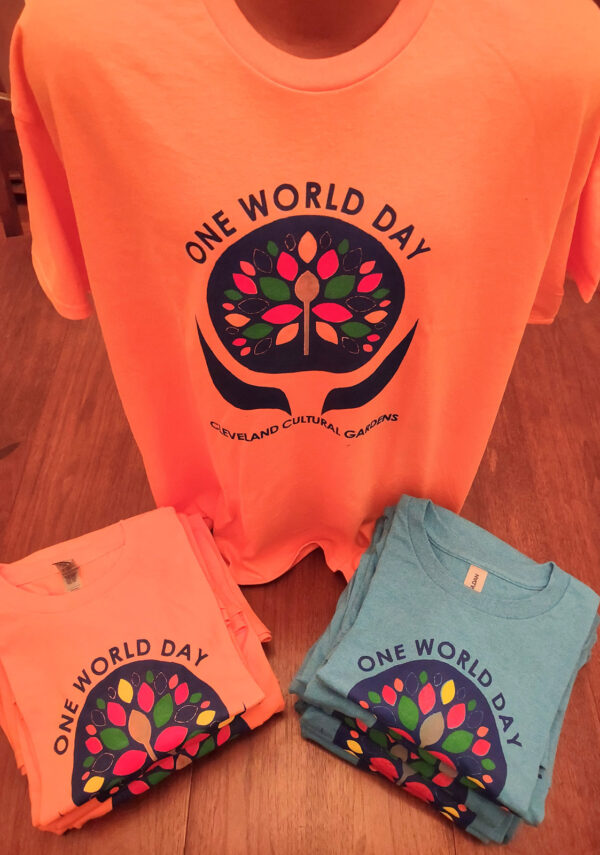 One World Day T-Shirt - The Cleveland Cultural Gardens Federation